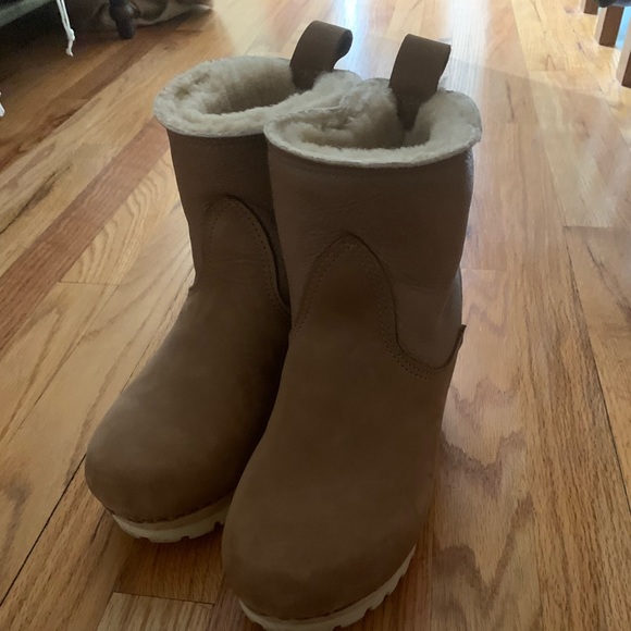 No. 6 | Shoes | Copy Worn 2x No 6 Pull On Shearling Mid Tread Clog ...